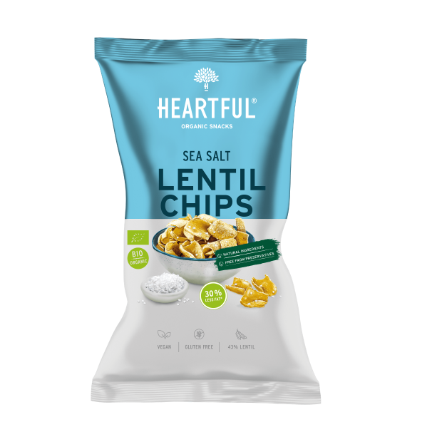 Heartful Organic Lentil Chips Sweet Chili – Heartful® 100% Organic, 100 ...